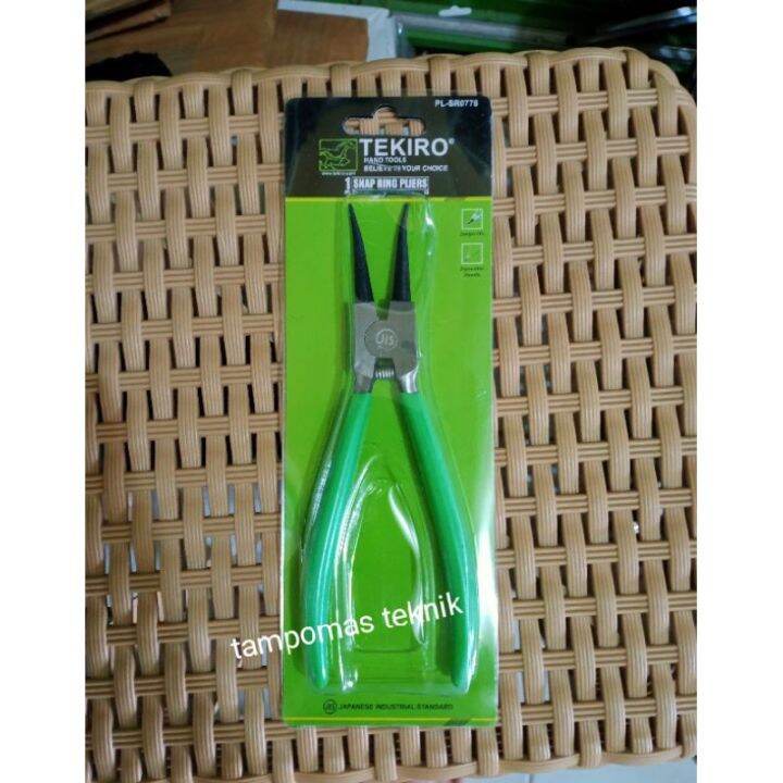 Tang Snap Ring 7 Tekiro Lurus Buka Tang Snapring ES | Lazada Indonesia