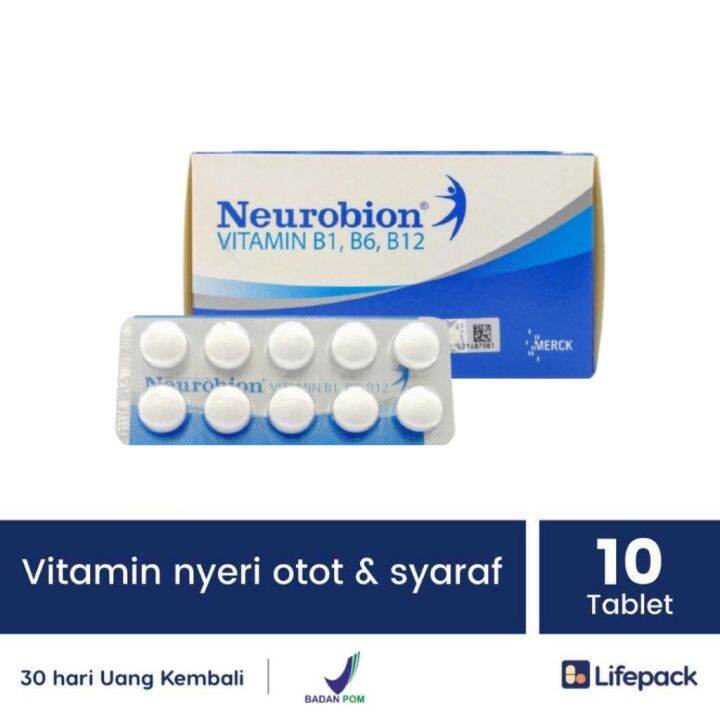 NEUROBION 10 TABLET - Obat Nyeri dan Gangguan Saraf - LIFEPACK | Lazada ...