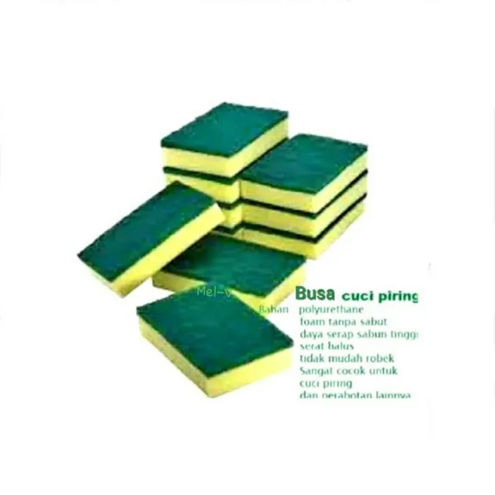 Busa Cuci Piring Jumbo Besar Spons Spon Cuci Piring Panci | Lazada ...