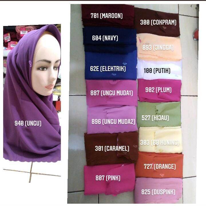 HIJAB ZAHIRA NEW SOLDER S KERUDUNG SEGI EMPAT RABBANI | Lazada Indonesia