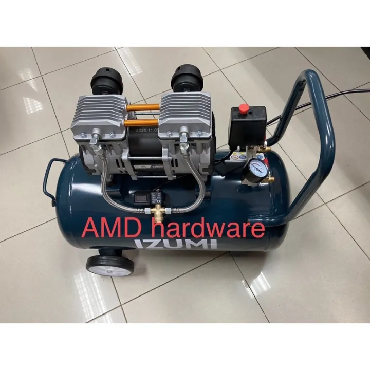 MESIN Compressor Kompresor Oilless Super Speed 1,75HP Tangki 50 Liter ...