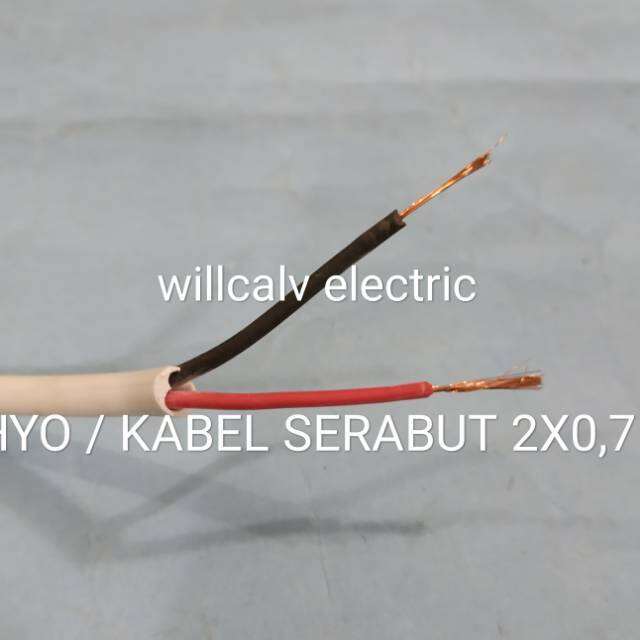 KABEL ISI 2 SERABUT HYO 2X0.75 PUTIH - KABEL SERABUT ISI 2 HYO 2X0.75 PUTIH HARGA PERMETER ...
