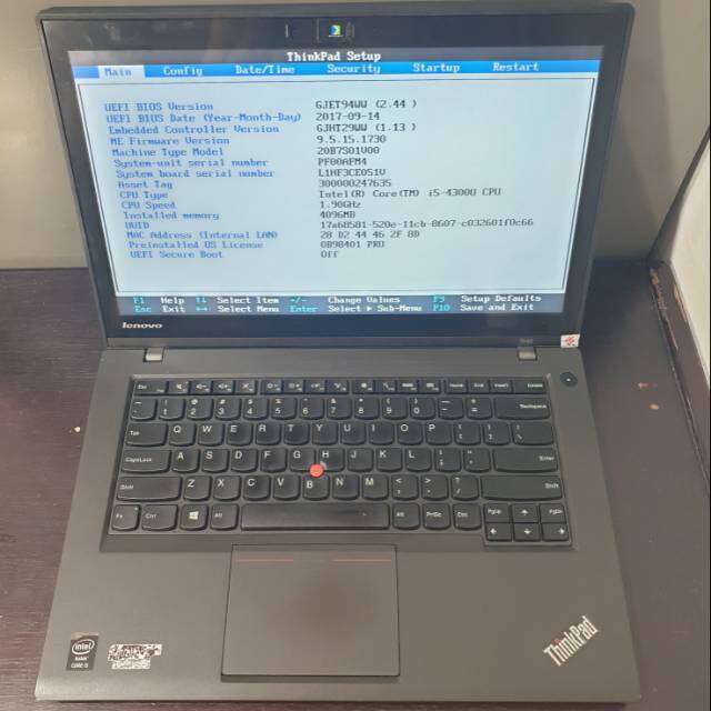 LAptop Lenovo Thinkpad T440 Touchscreen Ci5 4rd gen Mulus dan Best ...