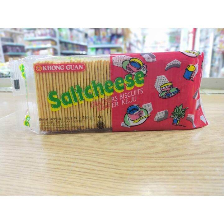 KHONG GUAN SALTCHEESE CRACKERS BISCUITS 200G | Lazada KHONG GUAN SALTCHEESE CRACKERS BISCUITS 200G | Lazada