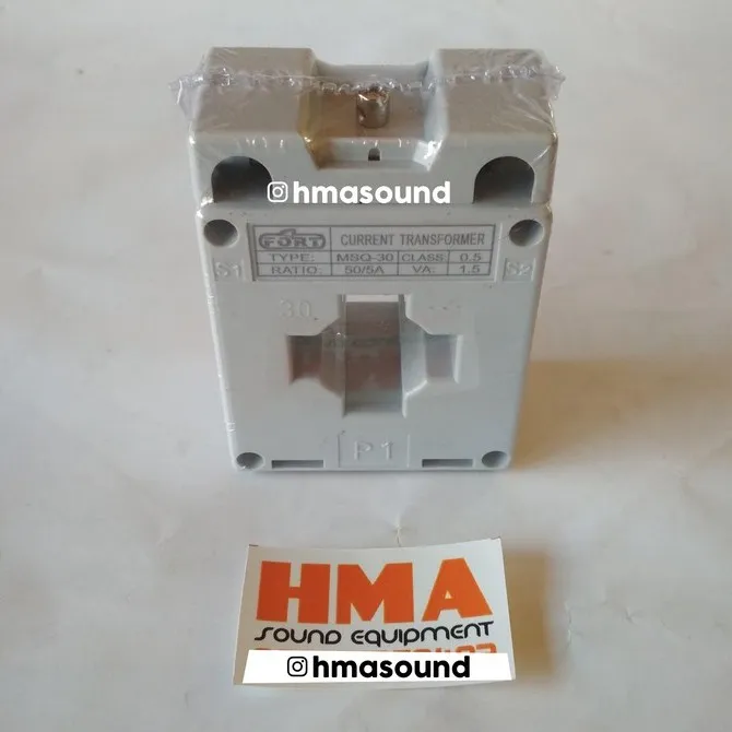 Current Transformer CT Amper Ampere 50A/5 Fort MSQ-30 | Lazada Indonesia