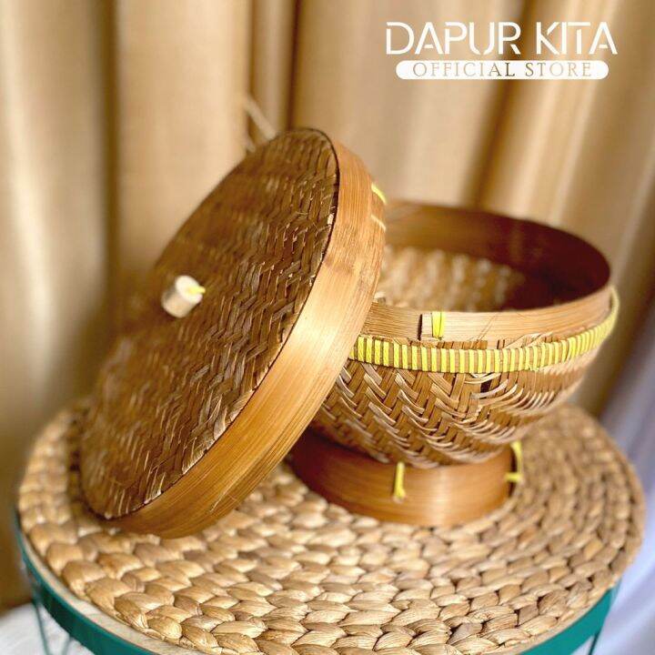 Tempat Nasi Model Wakul Tradisional Bahan Bambu | Lazada Indonesia