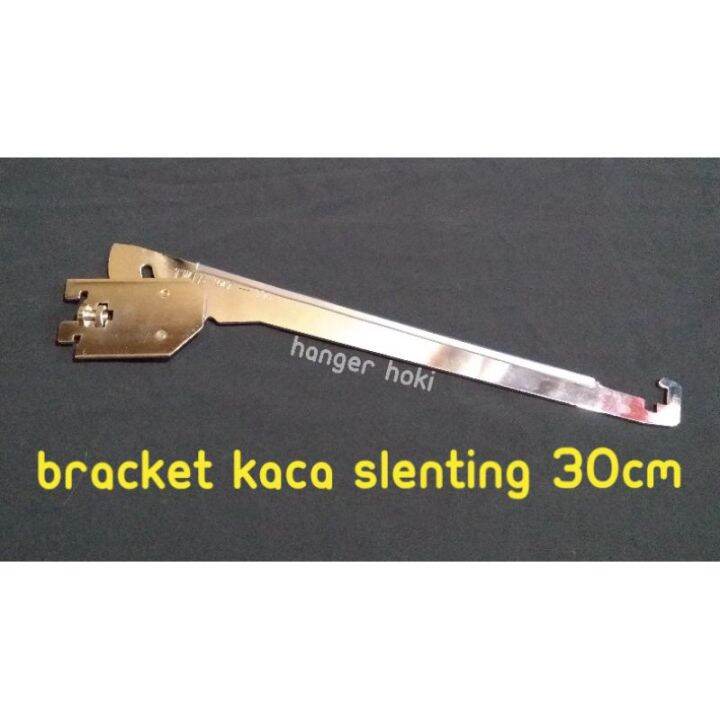 daun kaca slenting 30cm | bracket kaca miring 30cm | Lazada Indonesia