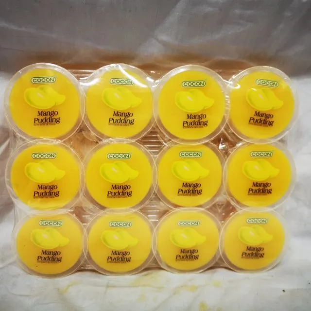 COCON MANGO PUDDING WITH NATA DE COCO 80G(12CUPS) | Lazada