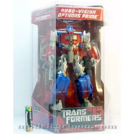 Transformers- - Robo-Vision Optimus Prime (กล่องเหลือง) **'งานจีน** อติ ...