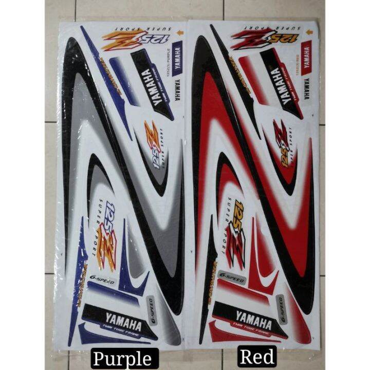 Y125 ZR (3) BODY STICKER | Lazada