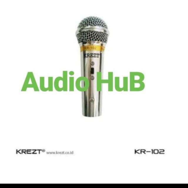 MIC KABEL KREZT KR 102 MICROPHONE KREZT KR102 ORIGINAL DYNAMIC MINI ...