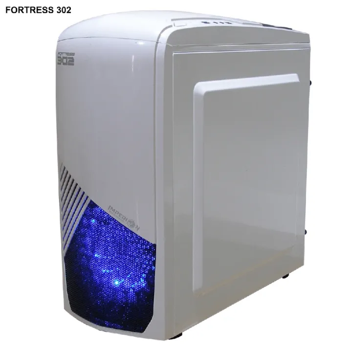 CASING IMPERION FORTRESS 302 WHITE GAMING CASE PC | Lazada Indonesia