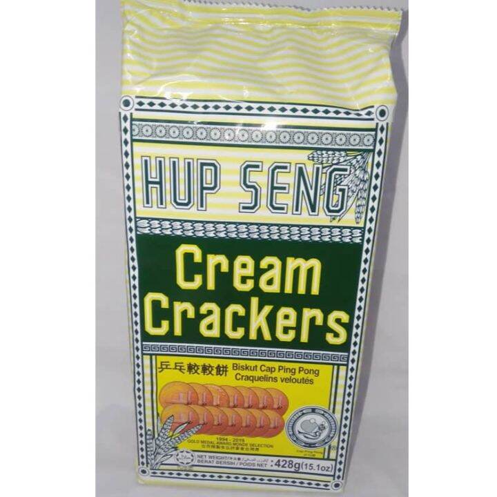 HUP SENG CREAM CRACKER 428G | Lazada
