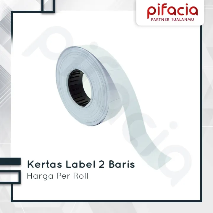 KERTAS LABEL HARGA / REFILL 2 BARIS | Lazada Indonesia