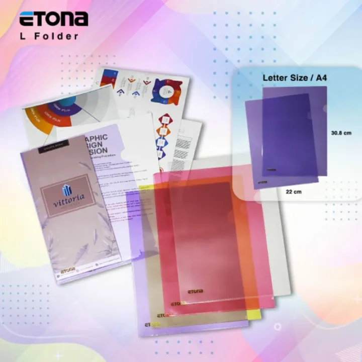 Etona Map L/ L folder ukuran A4 letter size | Lazada Indonesia