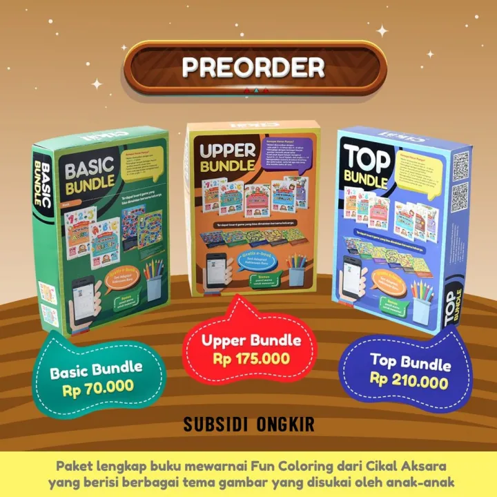 Paket Lengkap Buku Mewarnai Fun Coloring | Lazada Indonesia