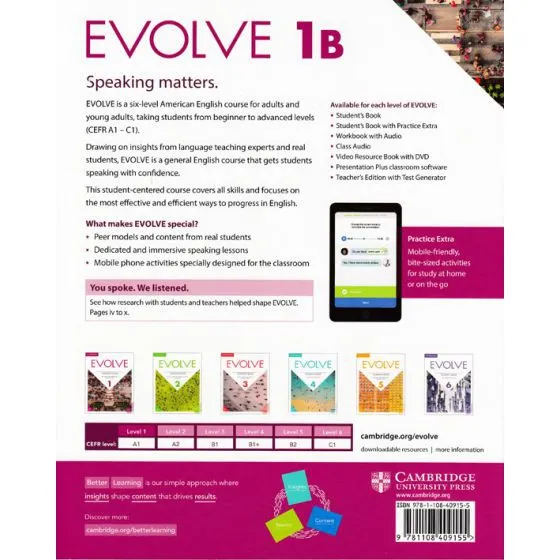EVOLVE 1B:SB WITH PRACTICE EXTRA BY DKTODAY | Lazada.co.th