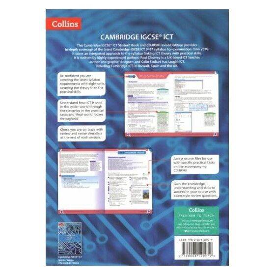 COLLINS CAM.IGCSE ICT:STUDENT BOOK (2ED) BY DKTODAY | Lazada.co.th