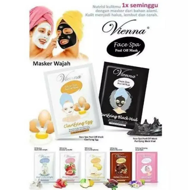 Vienna mask skin food/face spa/face food | Lazada Indonesia