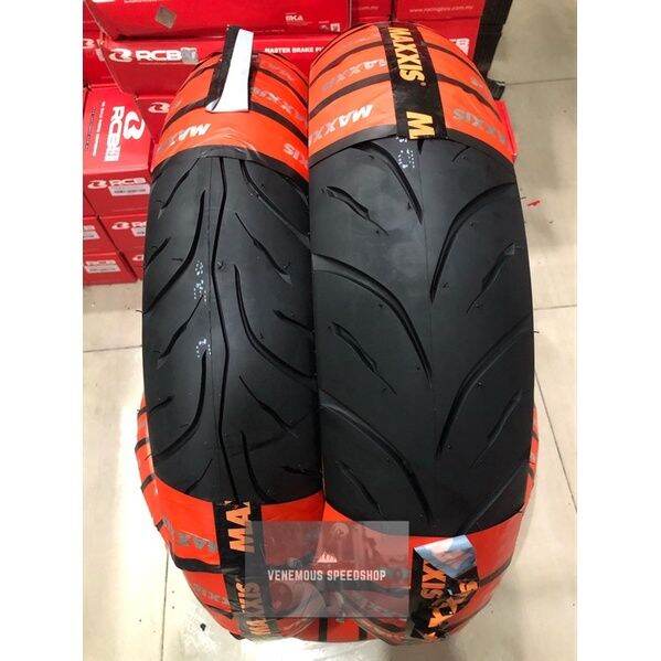 Ban Maxxis Extramaxx Ukuran 100/80-17 dan 140/70-17 (Tubeless) Standar ...