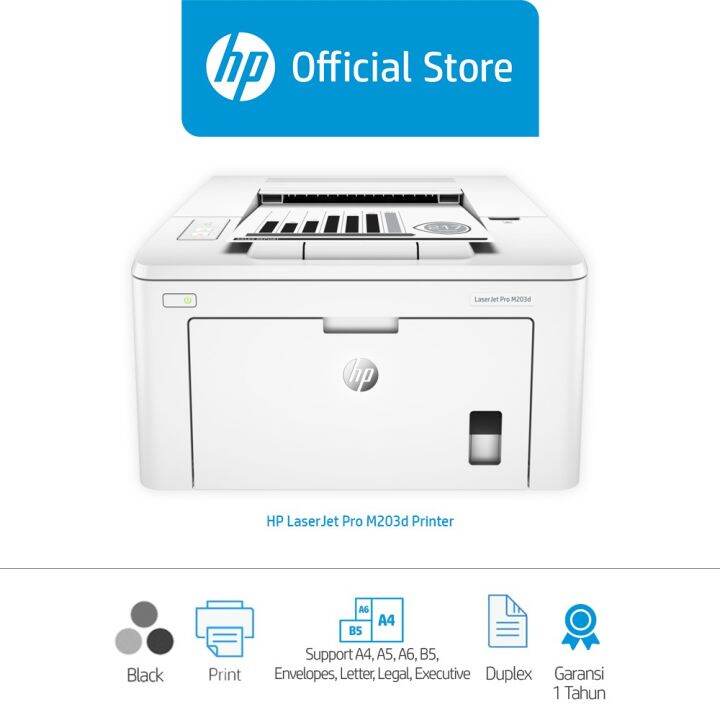 Printer HP Laserjet Pro M203d | Lazada Indonesia