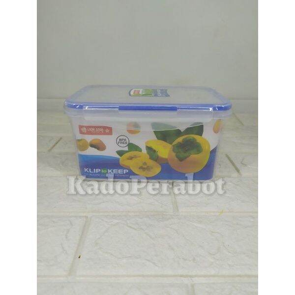 tempat penyimpanan - food container klip - klip to keep 1302 kp-68 ...