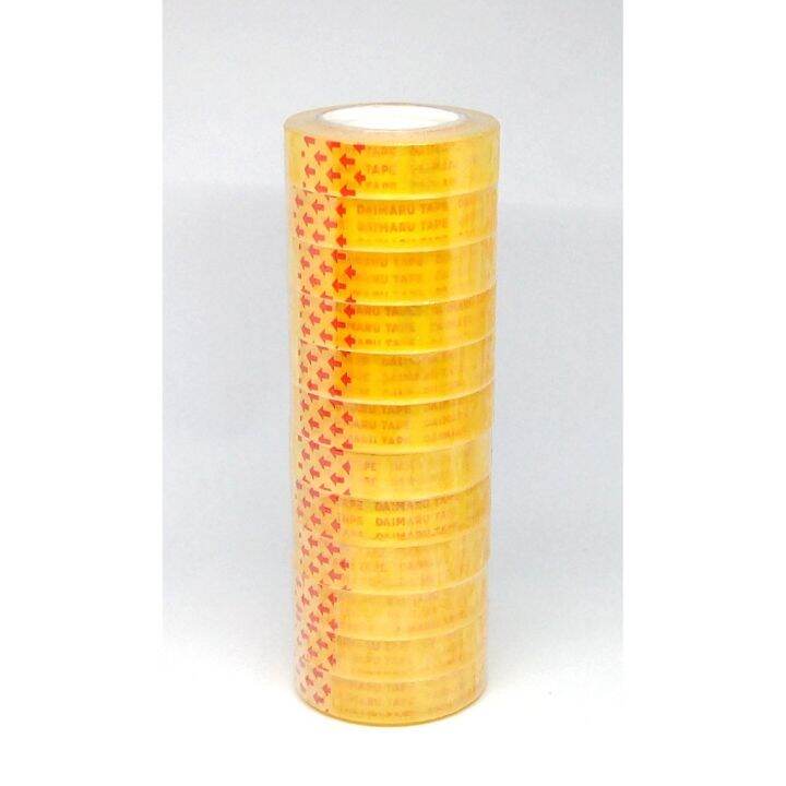 Selotip / Isolasi Daimaru Mini Roll Tebal 1/2" ( inch ) - 25 yard ...