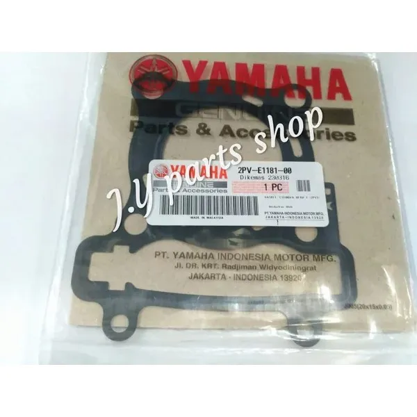 PERPAK PAKING BLOK HEAD SEHER ATAS VIXION NEW LED BK8 NVA MX KING R15 ...