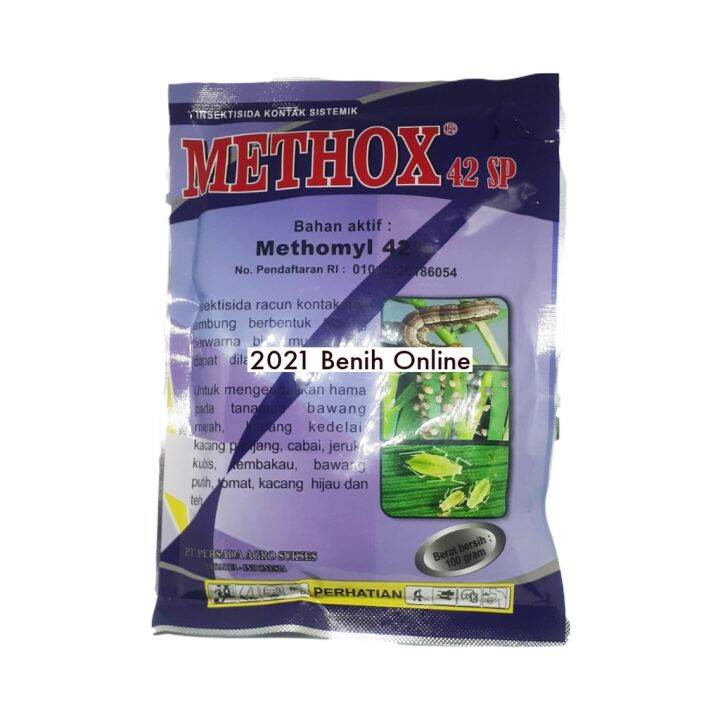 INSEKTISIDA – METHOX 42 SP – 100 GRAM metomil lannate | Lazada Indonesia
