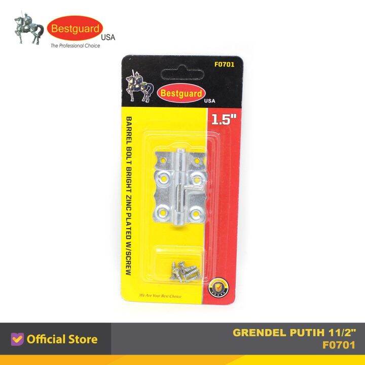 Bestguard Grendel Putih 11/2" | Lazada Indonesia
