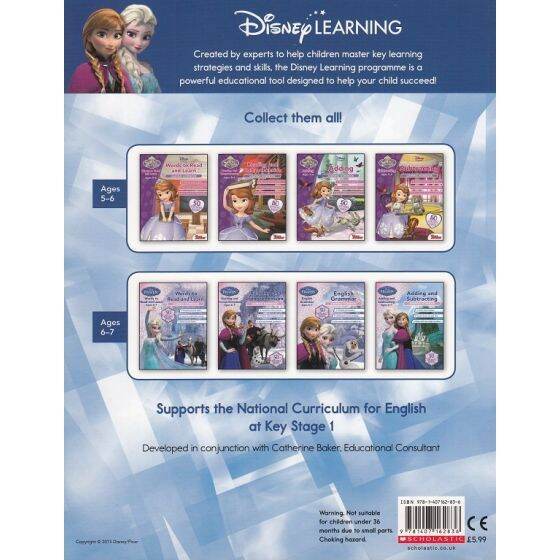 DISNEY LEARNING :FROZEN READING & COMPREHENSION WORKBOOK (AGES 6-7) BY DKTODAY | Lazada.co.th