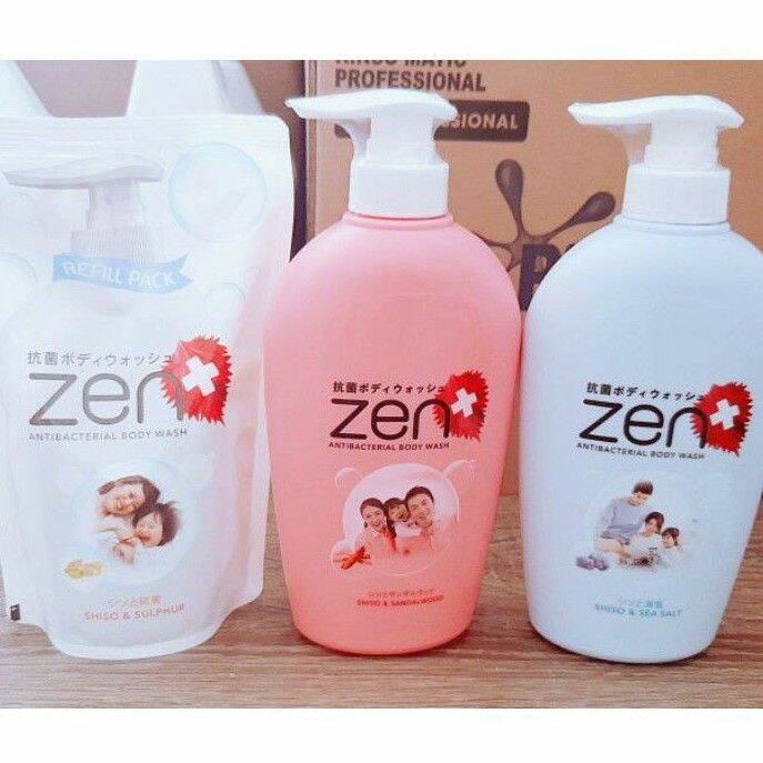 Sabun Mandi Zen 500ml / Sabun Cair Zen 500ml / Sabun Antiseptic 500ml ...