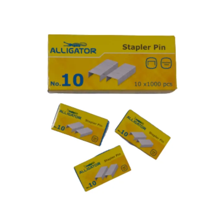 Isi Stapler Pin No 10 Mini Box Alligator isi hekter | Lazada Indonesia
