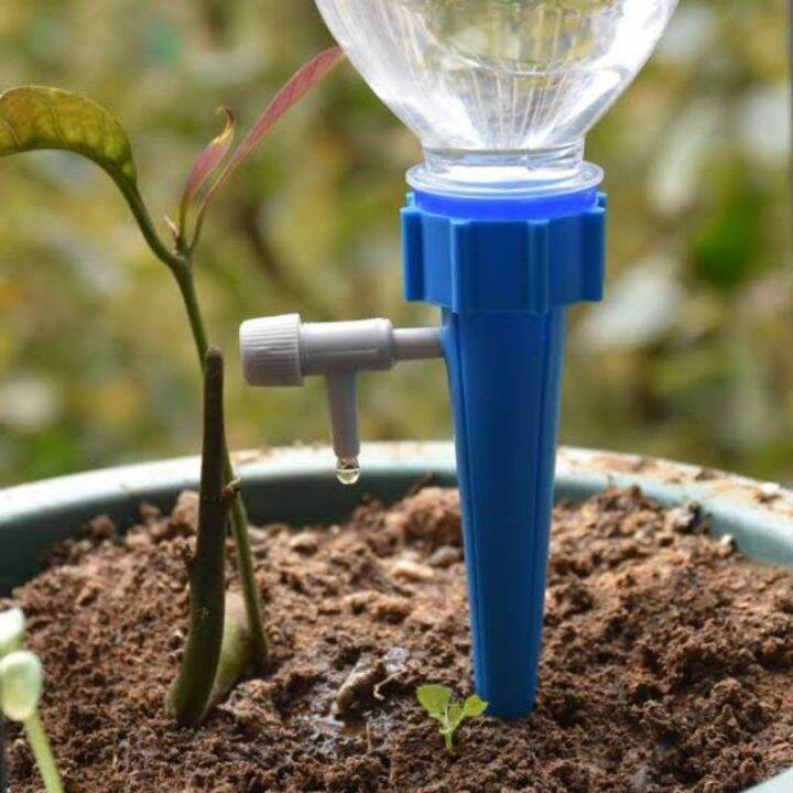 ALAT SIRAM TANAMAN OTOMATIS TETES DRIP system botol penyiram | Lazada ...