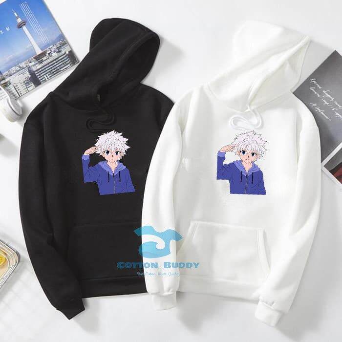 SWEATER HOODIE KILLUA FULL COLOR JAKET ANIME HUNTER X HUNTER HXH ...
