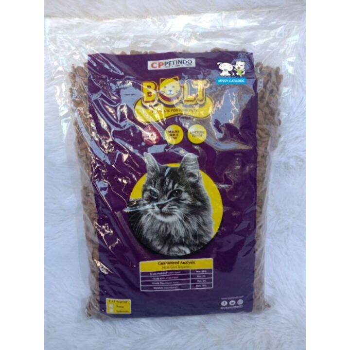 Bolt Ikan 800 Gr/ Donat /Ikan/Salmon/ Makanan Kucing / Cat Food ...