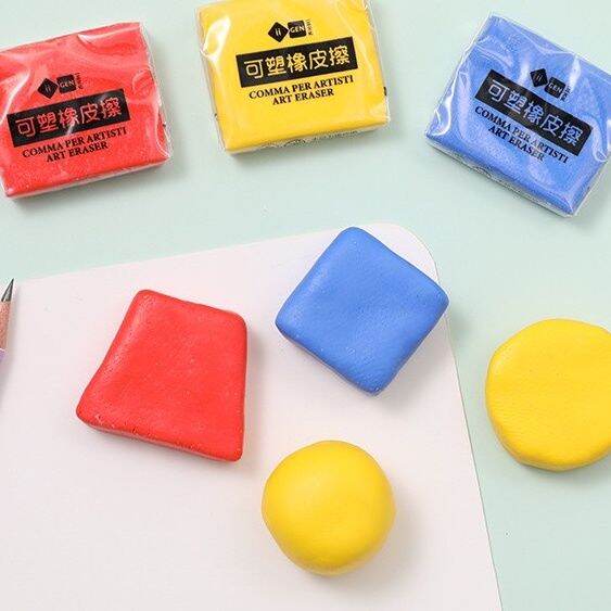 Gôm đất sét - Dùng trong hội hoạ - dễ dàng nặn theo hình dạng khác nhau ...