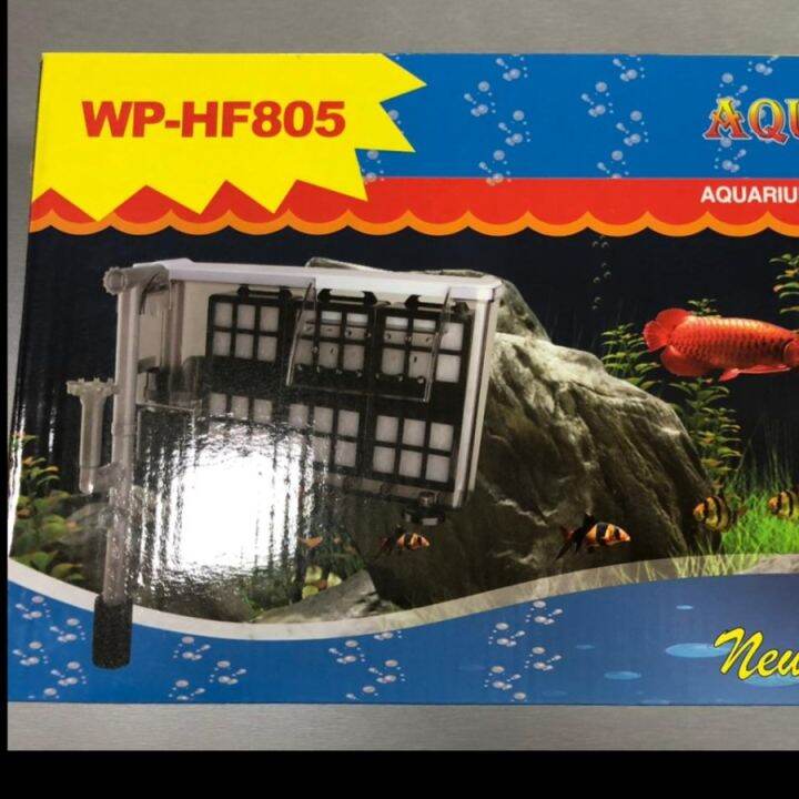 FILTER GANTUNG AQUARIUM HANGING FILTER SLIM AQUAMAN WP HF 805 HF-805 ...