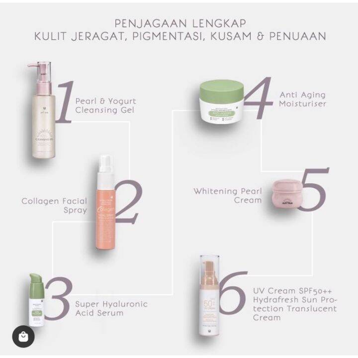 SENDAYU TINGGI ~ SKINCARE SETS PEARL SERIES | Lazada