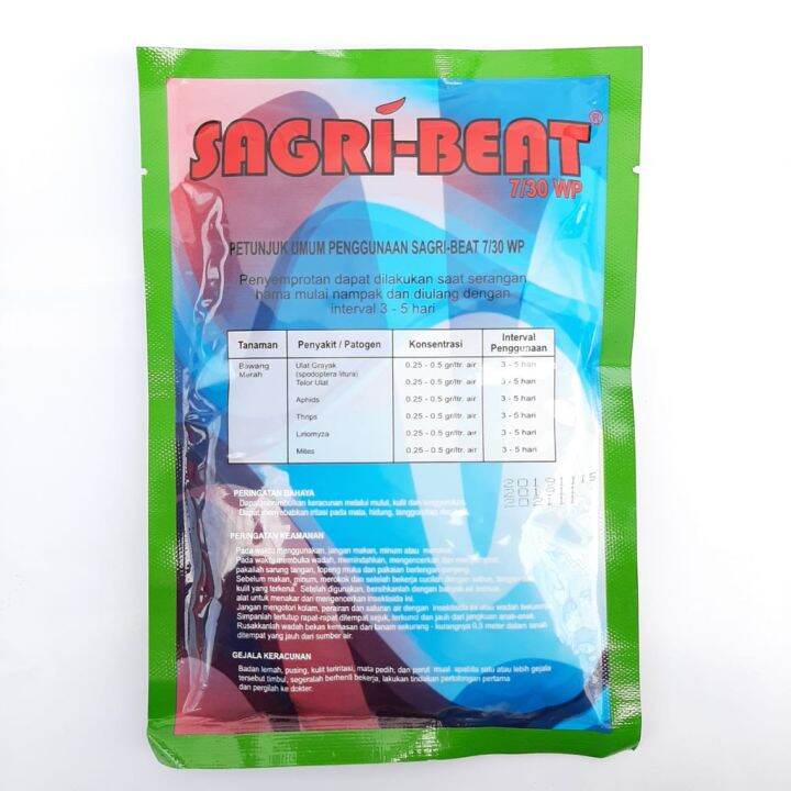 SAGRI-BEAT 80 GRAM INSEKTISIDA UNTUK MEMBASMI ULAT | Lazada Indonesia