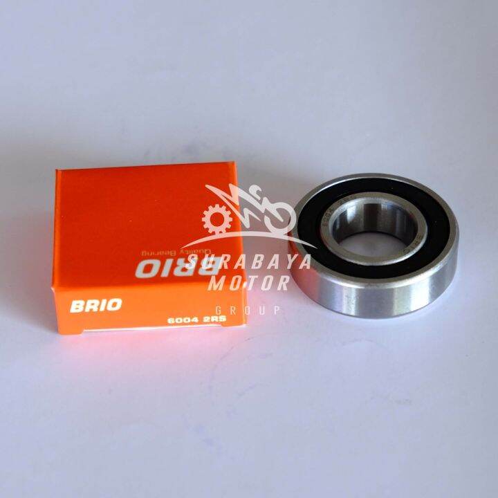 Laher Bearing 6004 Brio Lager Nap Gear Yamaha Roda Belakang Sepeda ...