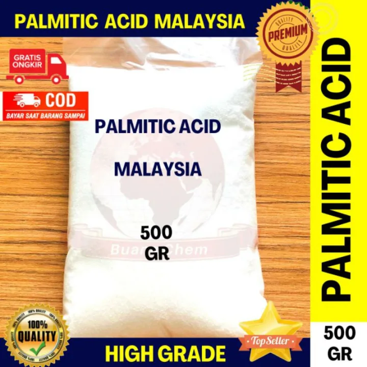 Palmitic Acid 500 gr ex Malaysia/ Asam Palmitat | Lazada Indonesia