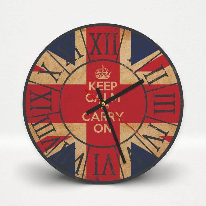 Jam dinding Kayu Unik England Bendera Inggris | Lazada Indonesia