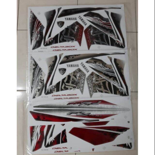 YAMAHA FZ150I /FZ150 (2) BODY STICKER | Lazada