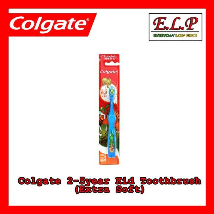 Colgate Kids Dinosaur Toothbrush 2-5 Years (Extra Soft) | Lazada
