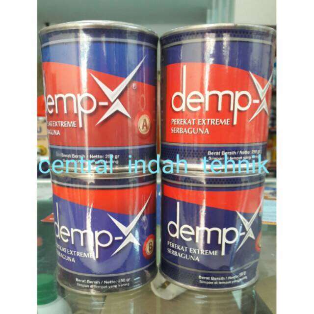 demp-x DEMPX 500GR PEREKAT EXTREME 2KOMPONEN | Lazada Indonesia