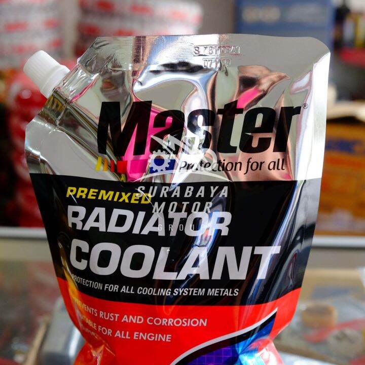 Master Coolant 1Liter Air Radiator Hijau Pendingin Mesin 1 Liter L ...