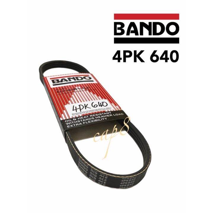 4PK640 FAN BELT BANDO | Lazada