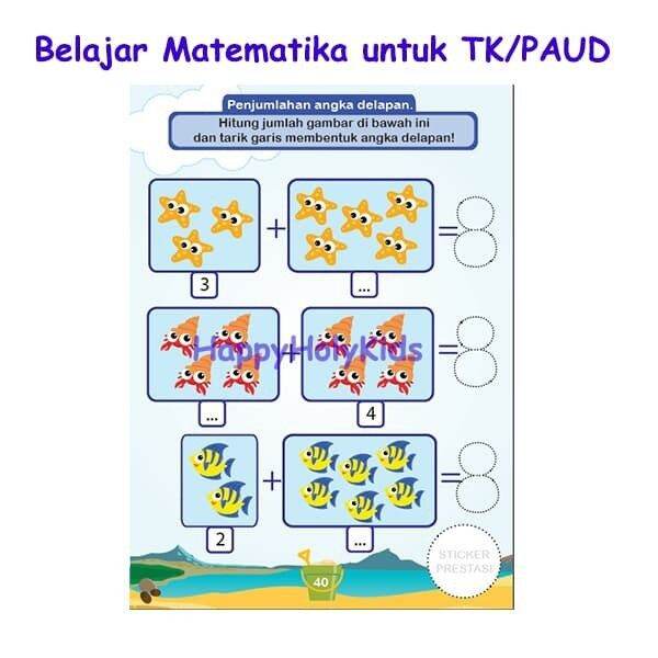 Belajar Matematika Untuk TK PAUD | Lazada Indonesia