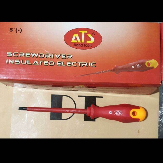 Obeng Elektrik ATS 5in (-) Obeng Listrik 5’’ Minus Electric Screwdriver ...